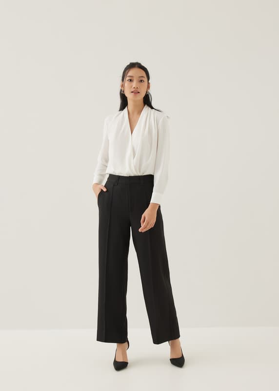 Koreen Tailored Straight Leg Pants | Love, Bonito ID