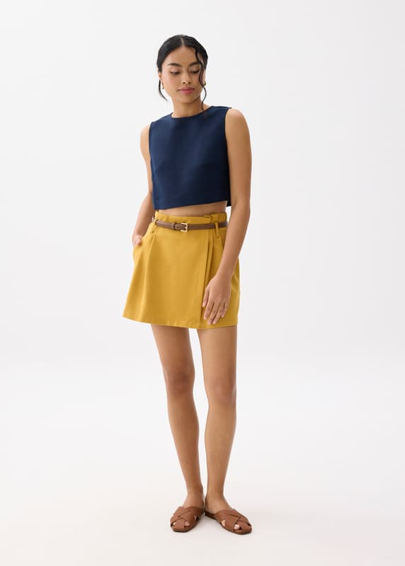 Belted A-line Skort | Love, Bonito HK