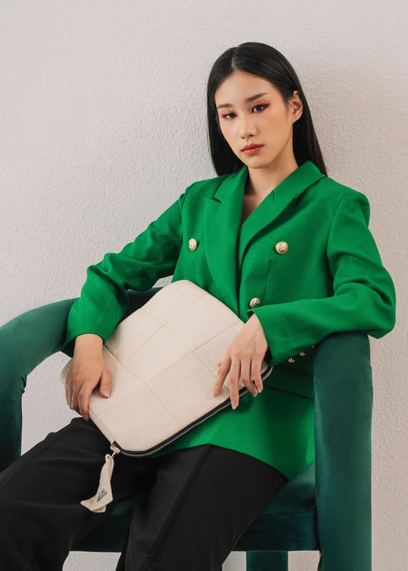 LBCreate Upcycled Reversible Laptop Sleeve | Love, Bonito ID