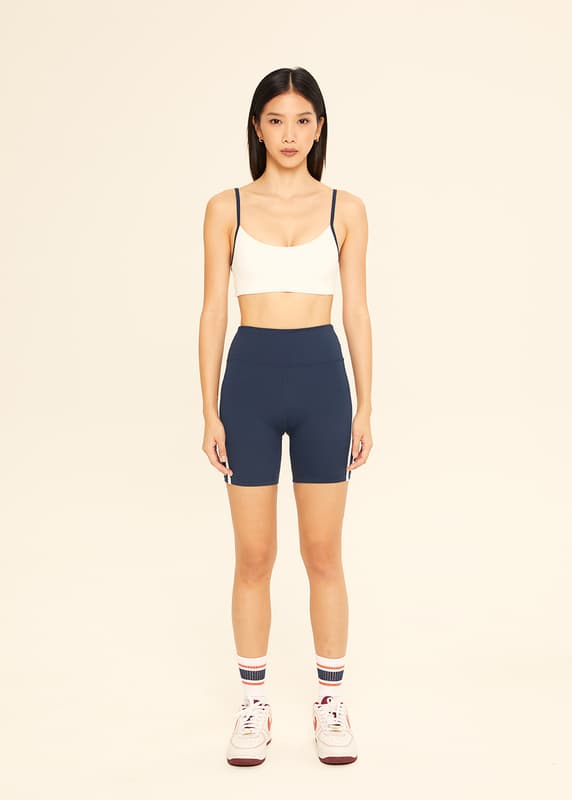 Buy cheak BaseCore Strappy Bra with Contrast Piping @ Love, Bonito ...