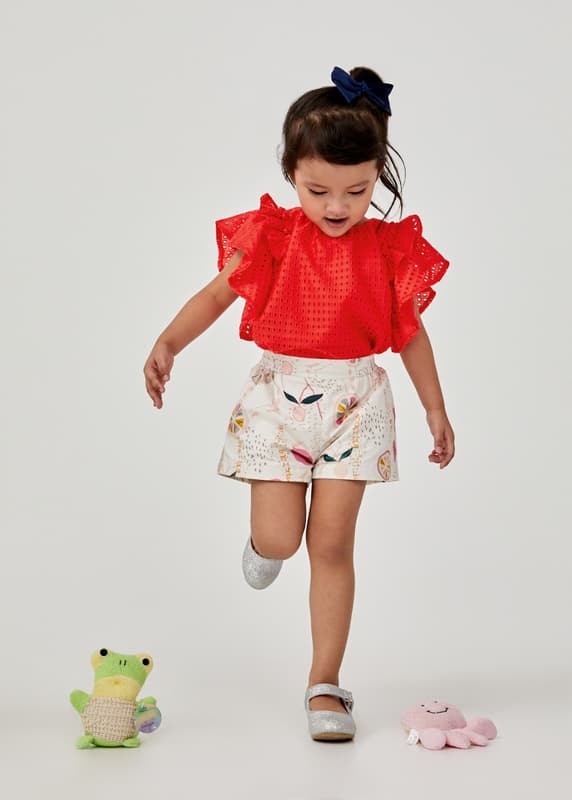 Corisande Ruffle Sleeve Top | Love, Bonito Philippines