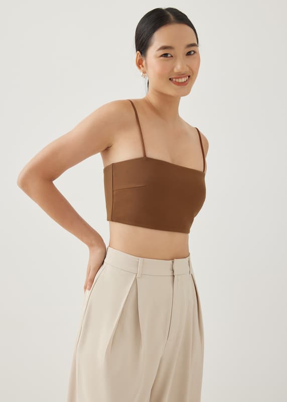 Jaelia Crop Camisole Top | Love, Bonito SG