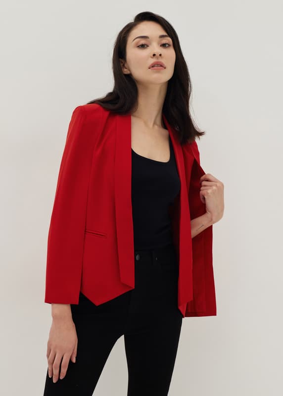 Wyetta Cape Blazer | Love, Bonito MY
