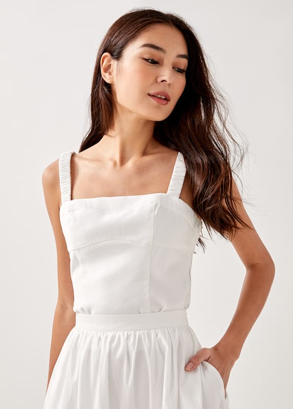 Lexie Elastic Strap Top | Love, Bonito SG