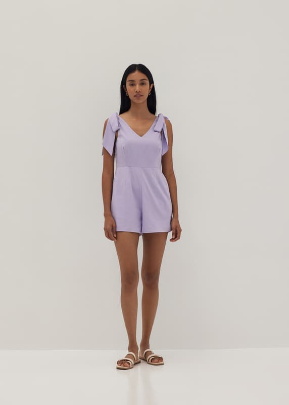 Buy Maren Tie Shoulder Romper @ Love, Bonito | Shop Women's Fashion ...