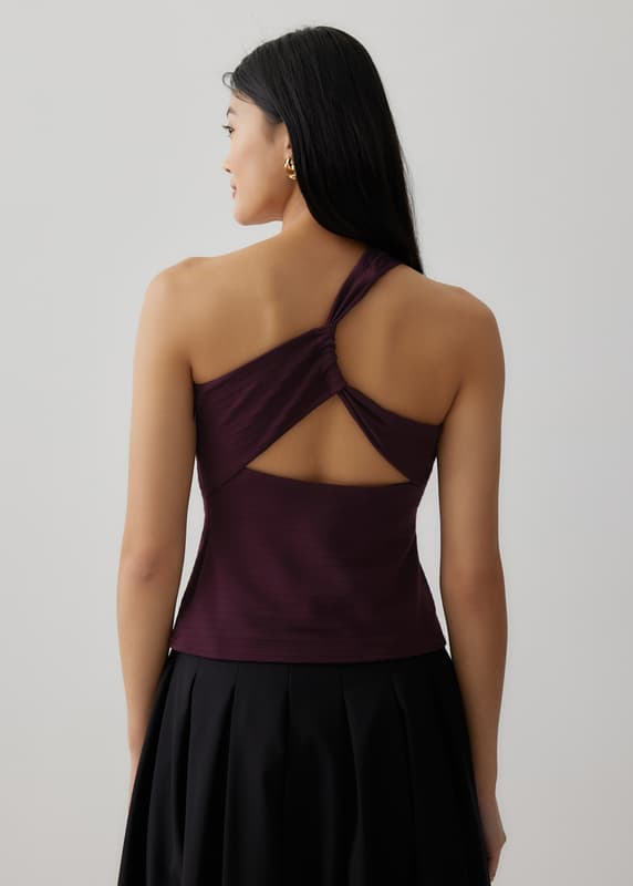 Kristina Padded Twist Back Top | Love, Bonito INTL