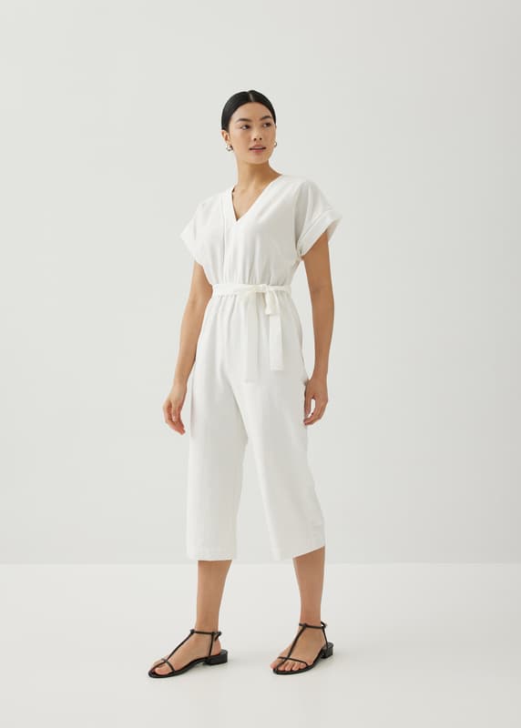 Lysle Ladder Trim Straight Leg Jumpsuit | Love, Bonito ID