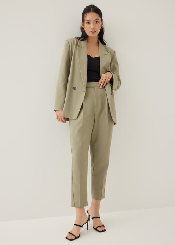 Sela Tailored Peg Leg Pants | Love, Bonito MY