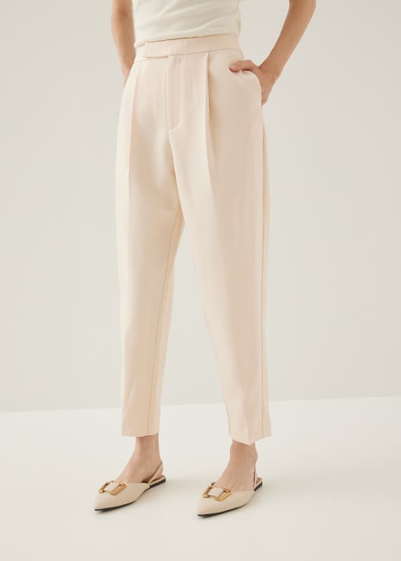 Sela Tailored Peg Leg Pants | Love, Bonito ID
