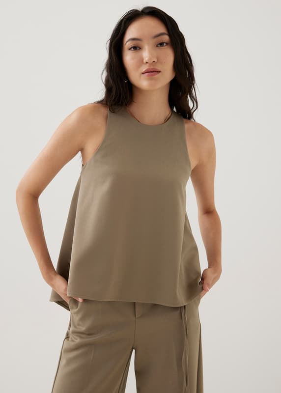 Reina Trapeze Tank Top | Love, Bonito INTL
