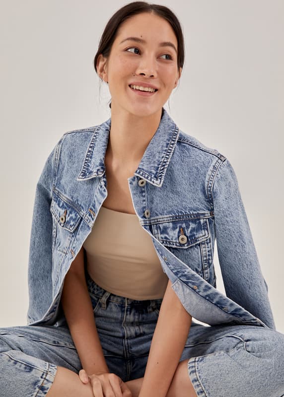 Denisse Classic Regular Denim Jacket | Love, Bonito INTL