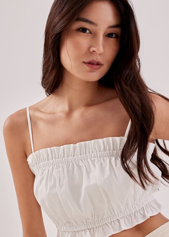 Gabi Frill Crop Top | Love, Bonito ID