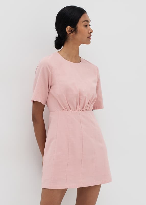 Zaila A-line Panel Dress | Love, Bonito INTL