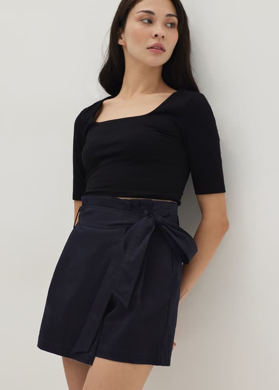 Ariyah Tailored Paperbag Skort | Love, Bonito PH