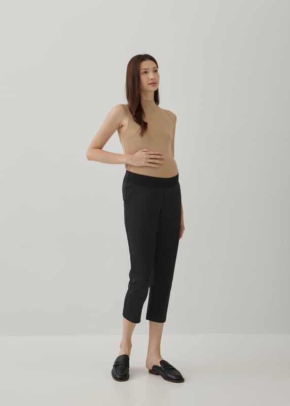 Sherah Maternity Elastic Tailored Trousers | Love, Bonito US