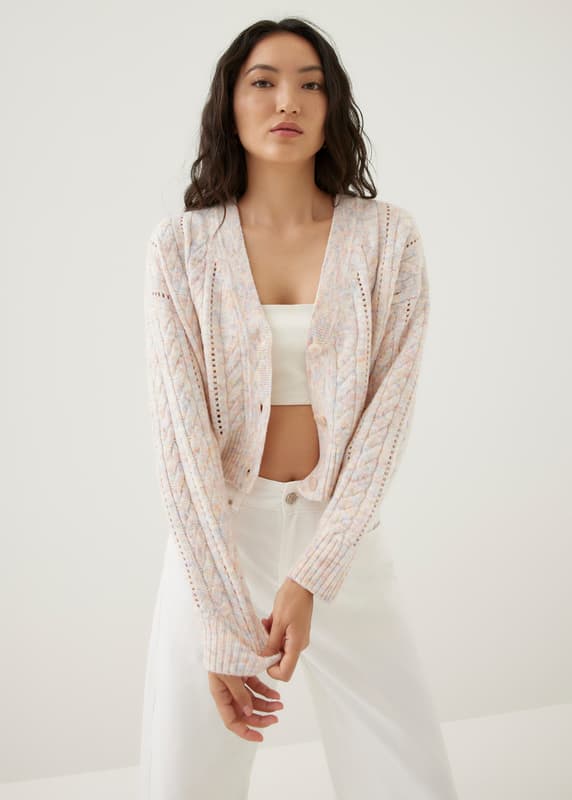Darby V-neck Knit Cardigan | Love, Bonito INTL