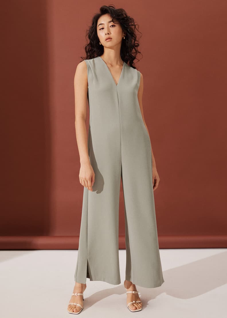Leggy™ Iris Straight Leg Jumpsuit | Love, Bonito INTL