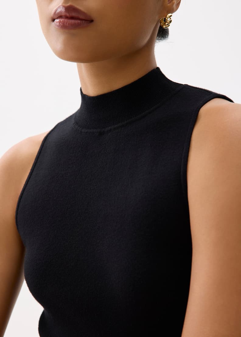 Monika High Neck Knit Tank Top | Love, Bonito PH