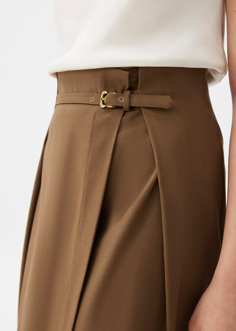 Belted Front Wrap Column Midi Skirt | Love, Bonito US Belted Front Wrap Column Midi Skirt | Love, Bonito US