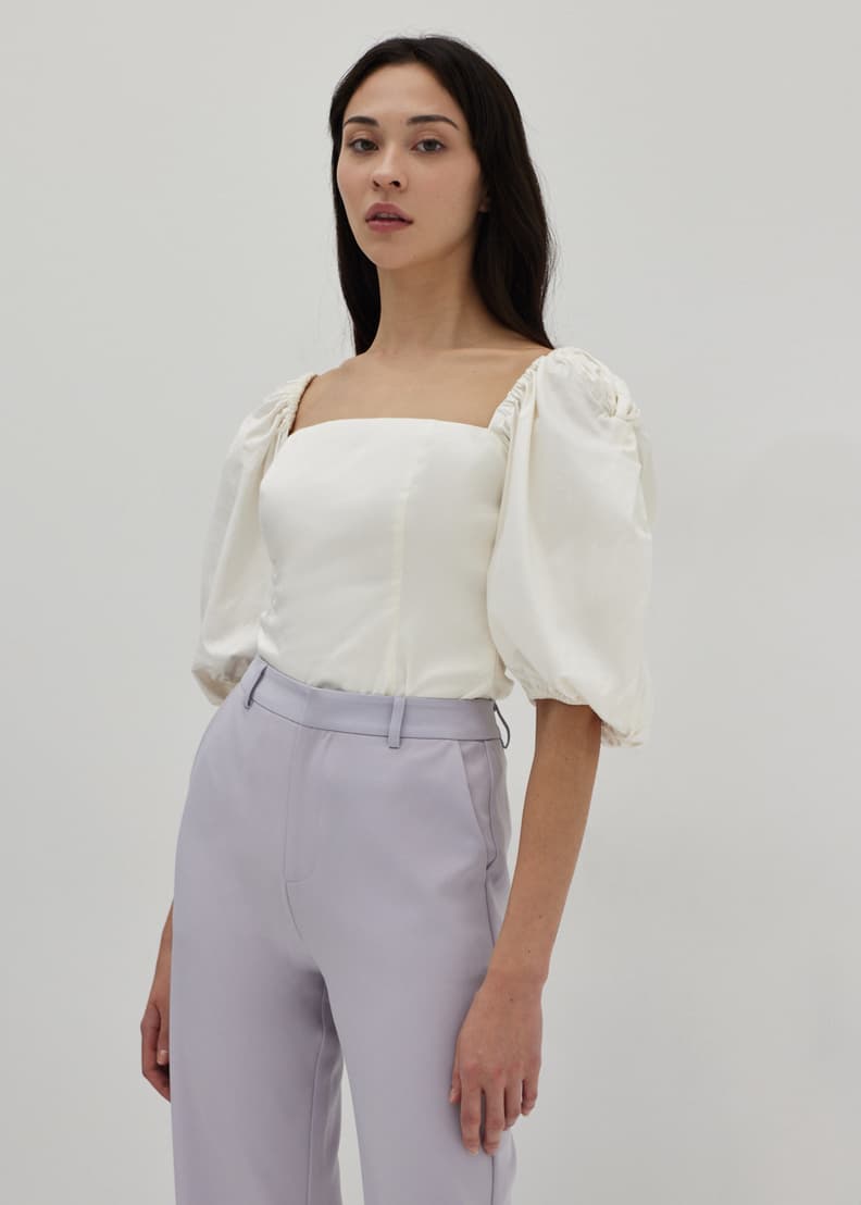 Serena Bustier Puff Sleeve Top | Love, Bonito PH