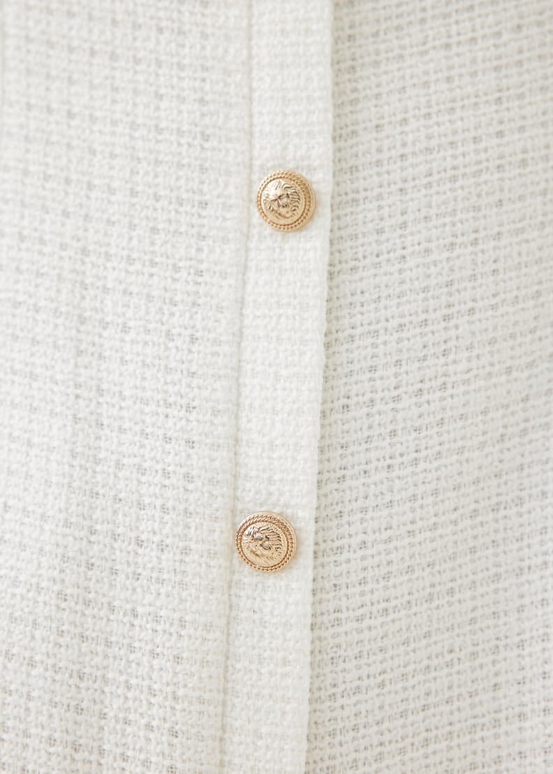 Letty Tweed Shift Mini Dress | Love, Bonito US Letty Tweed Shift Mini Dress | Love, Bonito US