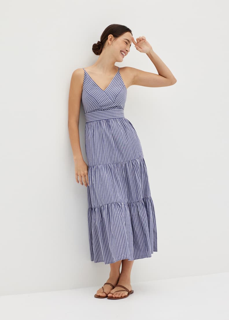 Pixie Padded Tiered Maxi Dress | Love, Bonito HK