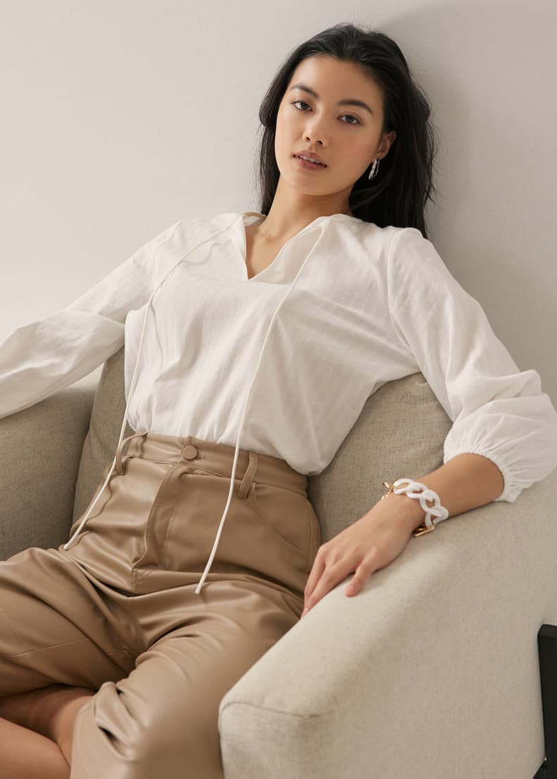 Breanna Broderie Blouse | Love, Bonito HK