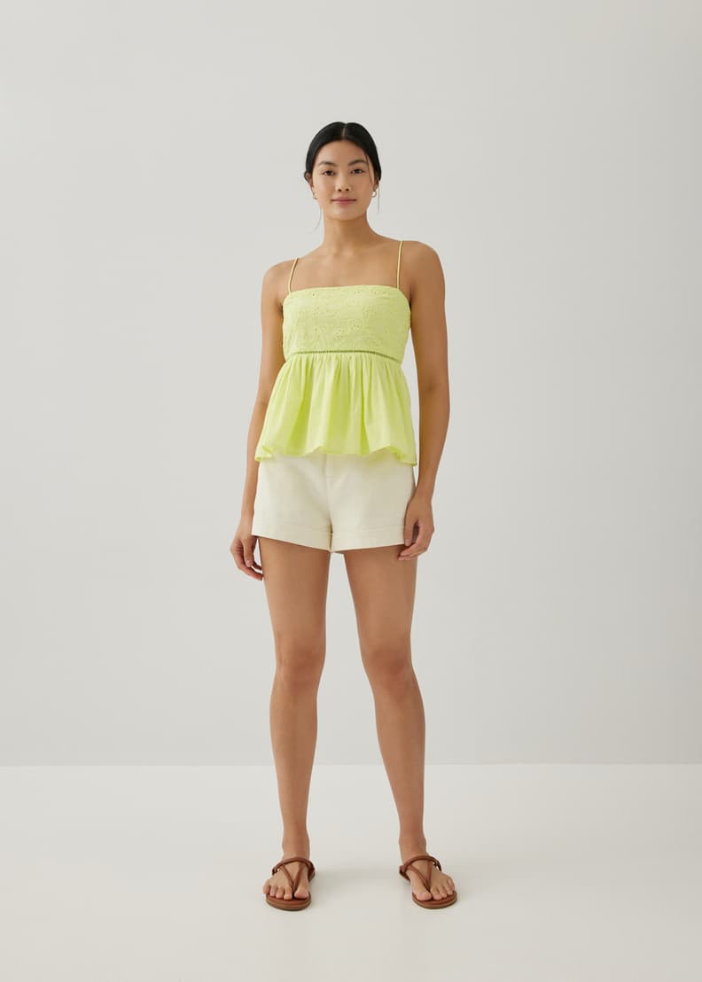 Vandelia Broderie Babydoll Top | Love, Bonito SG