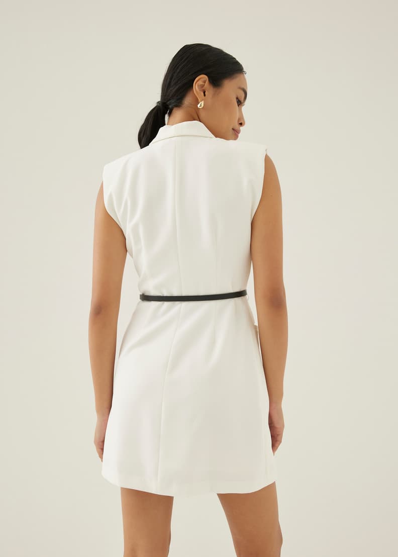 Kristela Tailored Shift Mini Dress | Love, Bonito INTL